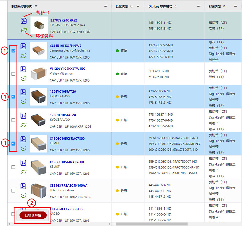 想找替代料？用这个工具易如反掌！ | DigiKey